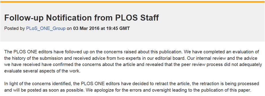 Intelligent Design and Design Creationism Make it to PLoS ONE ...