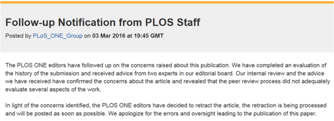 Intelligent Design and Design Creationism Make it to PLoS ONE ...