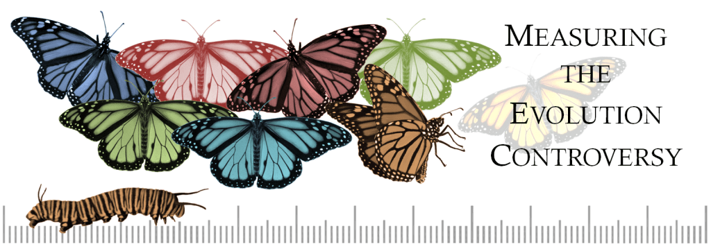 Measuring the Evolution Controversy — 2016 book | Evolution Literacy